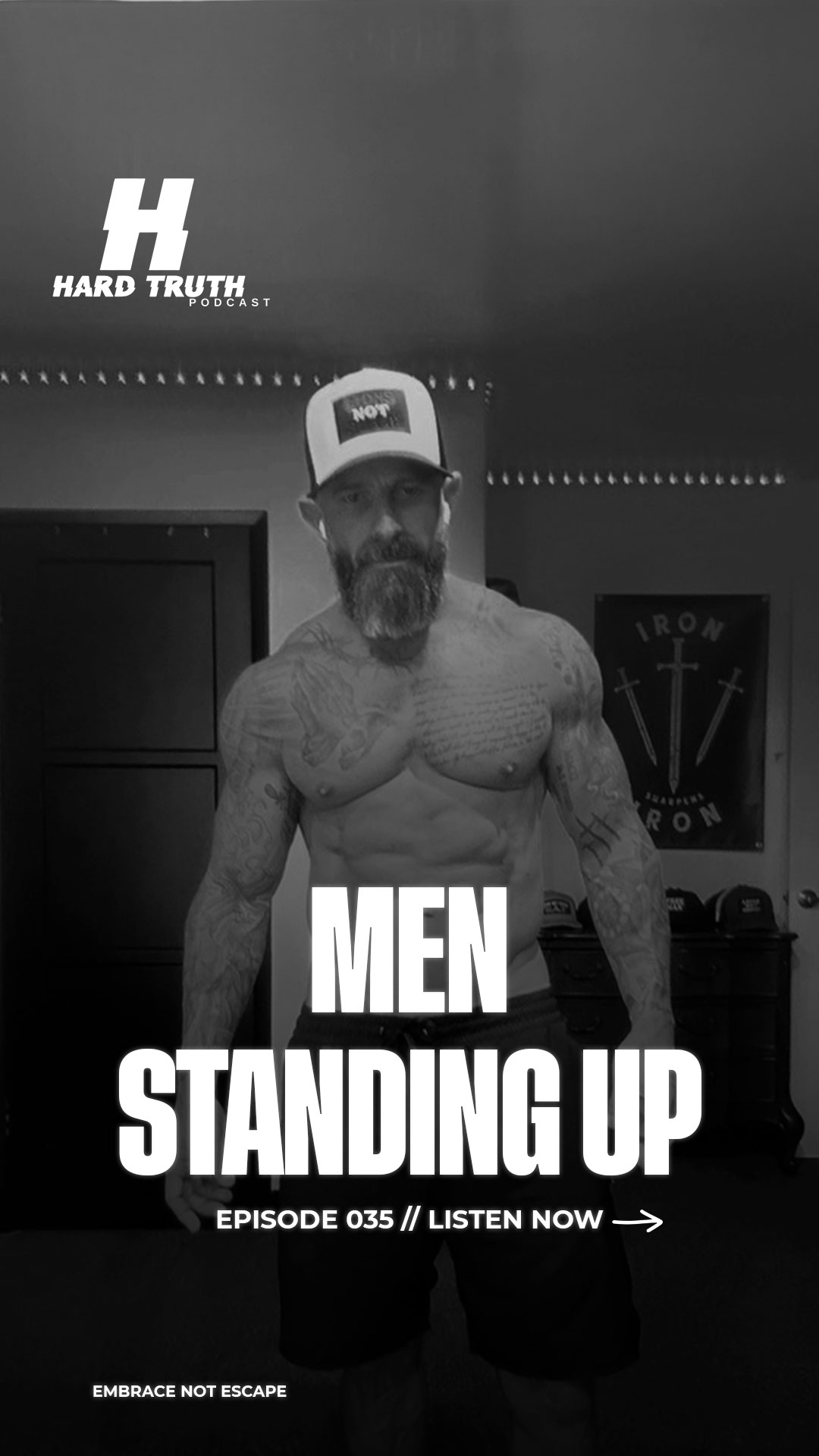 Episode 35 - Men Standing Up with JD Denham - Creative Podcaster